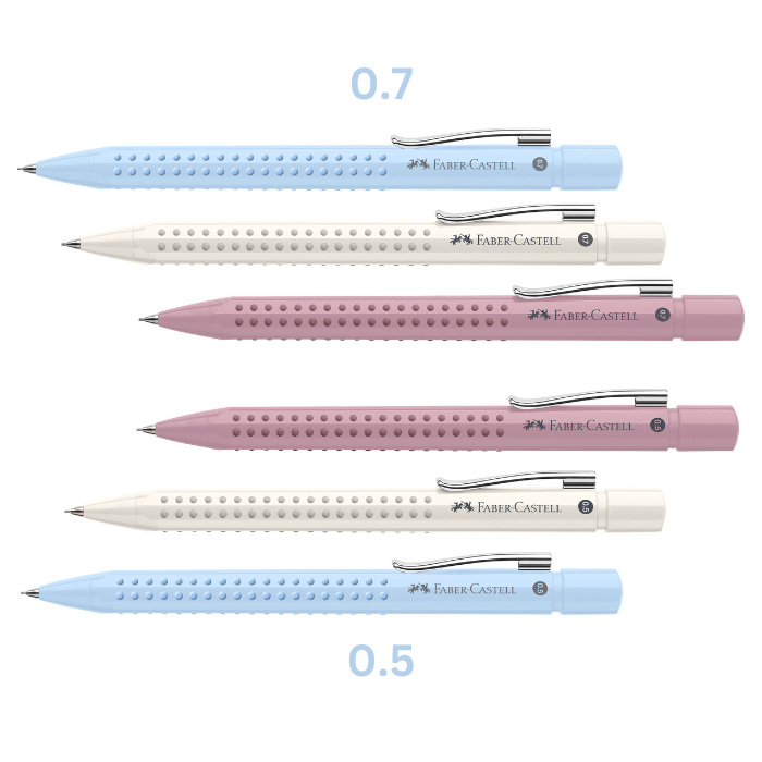 Druckbleistift GRIP Harmony 0.5 / 0.7 (Faber-Castell) - Schulhefte-Aktion