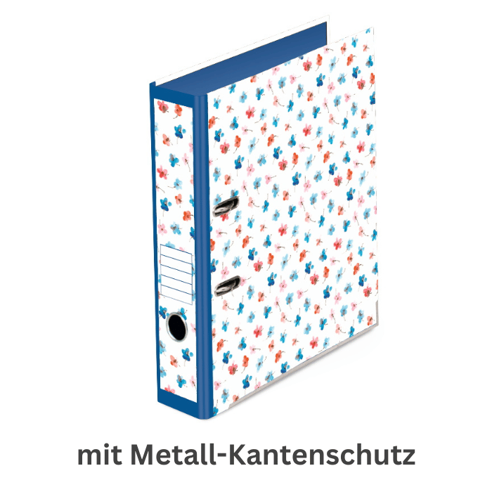 Ordner A4: "Fleurs" - mit Metall-Kantenschutz (Recycling) - SALE ...