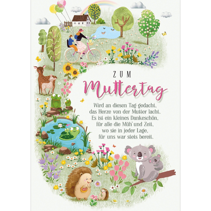 Billet Nr. 1 - Muttertag - Schulhefte-Aktion