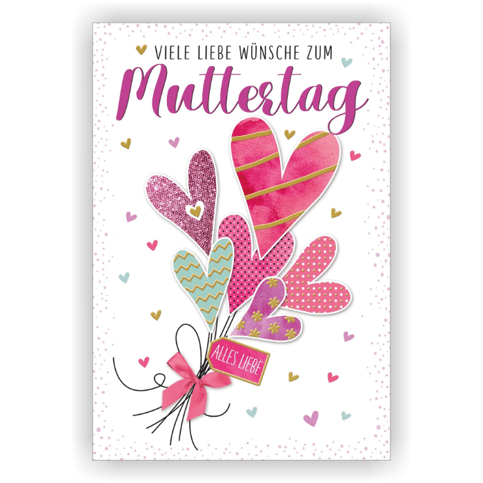 Billet Nr. 2 - Muttertag - Schulhefte-Aktion